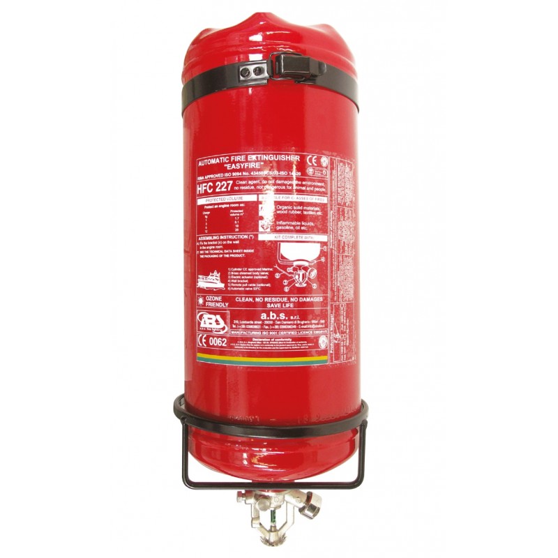 ESTINTORE EASY FIRE Ø 130 MM Altezza 390 MM Capacità 3 KG