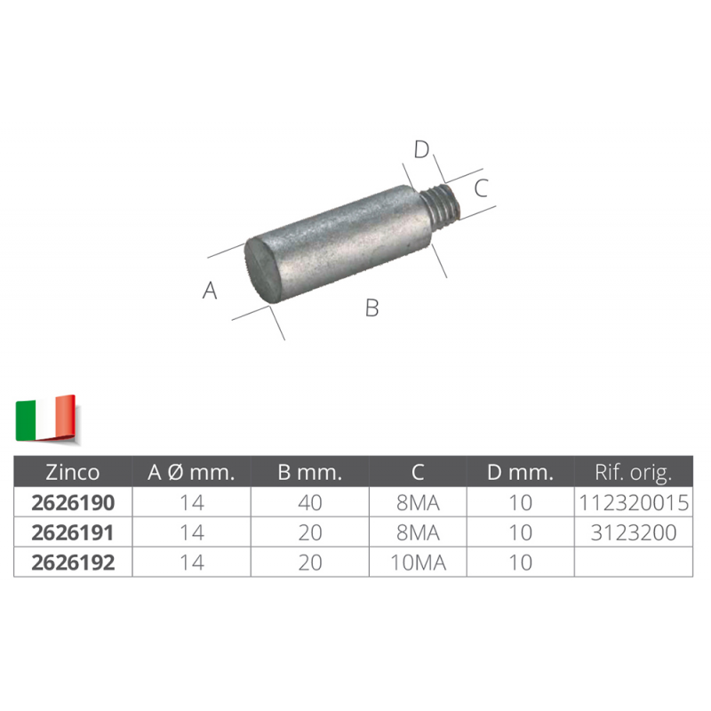 VM HEAT EXCHANGERS ANODES